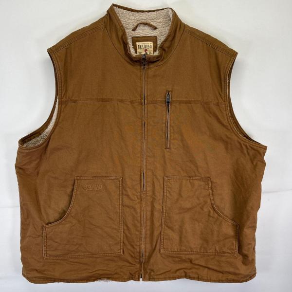 【管理番号】OYC0000270【ブランド】レッドヘッド / RED HEAD【対象】メンズ【カラー】  ブラウン【季節・シーズン】秋冬【生産国】中国【素材】コットン100%【表記サイズ】3XL【実寸サイズ】肩幅：約56cm着丈：約78.5...