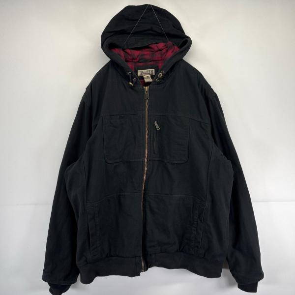 【管理番号】OYC0000373【ブランド】DULUTH TRADING【対象】メンズ【カラー】  ブラック【柄】無地【季節・シーズン】秋冬【生産国】中国【素材】コットン100%【表記サイズ】2XL【実寸サイズ】肩幅：約58cm着丈：約79...