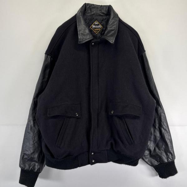 【管理番号】OYC0000379【ブランド】ネメシス【対象】メンズ【カラー】  ブラック【季節・シーズン】オールシーズン【生産国】USA【素材】ウール80% / 他繊維5%不明繊維15%%【表記サイズ】2XL【実寸サイズ】肩幅：約61cm着...