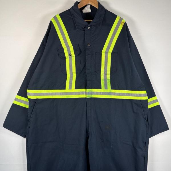 【管理番号】OYD0000082【ブランド】BIG AL【対象】メンズ【カラー】  ネイビー【季節・シーズン】オールシーズン【生産国】カナダ【素材】コットン35% / ポリエステル65%【実寸サイズ】総丈：約164cm肩幅：約62cm身幅：...