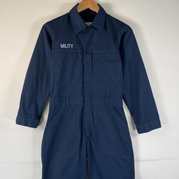 【管理番号】OYD0000182【ブランド】ミリタリー【対象】メンズ【カラー】  ネイビー【季節・シーズン】オールシーズン【生産年】2018【素材】コットン35% / ポリエステル65%【実寸サイズ】総丈：約139cm肩幅：約40cm身幅：...