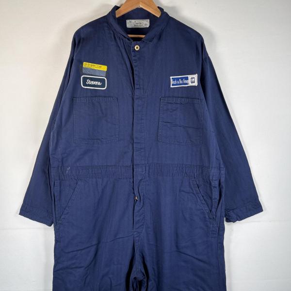 【管理番号】OYD0000208【ブランド】ユニバーサルオーバーオール【対象】メンズ【カラー】  ネイビー【季節・シーズン】オールシーズン【生産国】USA【素材】コットン100%【表記サイズ】54【実寸サイズ】総丈：約164cm肩幅：約58...