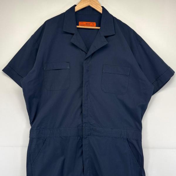 【管理番号】OYD0000733【ブランド】レッドキャップ / RED KAP【対象】メンズ【カラー】  ネイビー【季節・シーズン】夏【生産国】メキシコ【素材】コットン35% / ポリエステル65%【表記サイズ】XXL【実寸サイズ】総丈：約...