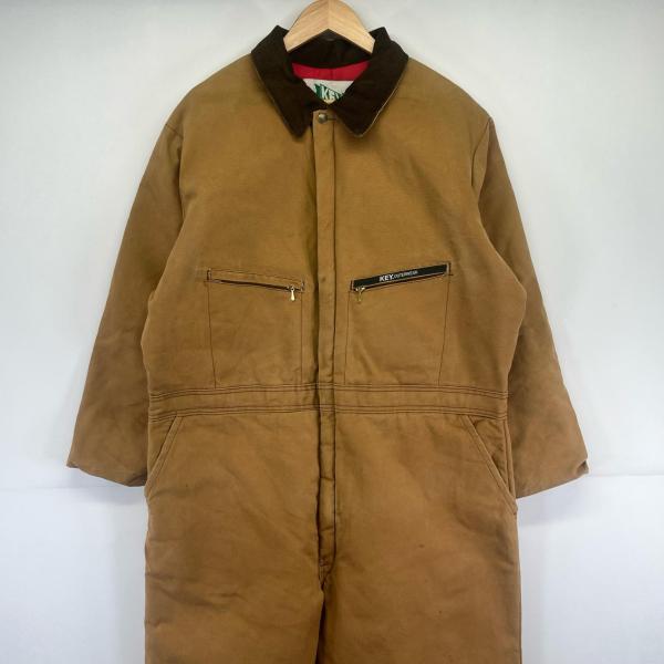 【管理番号】OYD0000783【ブランド】キー【対象】メンズ【カラー】  ベージュ系 / ブラウン系【季節・シーズン】秋冬【生産国】USA【素材】コットン100%【表記サイズ】XL【実寸サイズ】総丈：約165cm肩幅：約54cm身幅：約7...