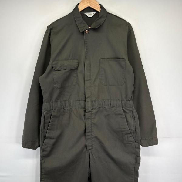 【管理番号】OYD0000845【ブランド】ビッグマック / BIG MAC【対象】メンズ【カラー】  カーキ系 / ブラウン系【季節・シーズン】オールシーズン【年代】1970年代【実寸サイズ】総丈：約169cm肩幅：約48cm身幅：約68...