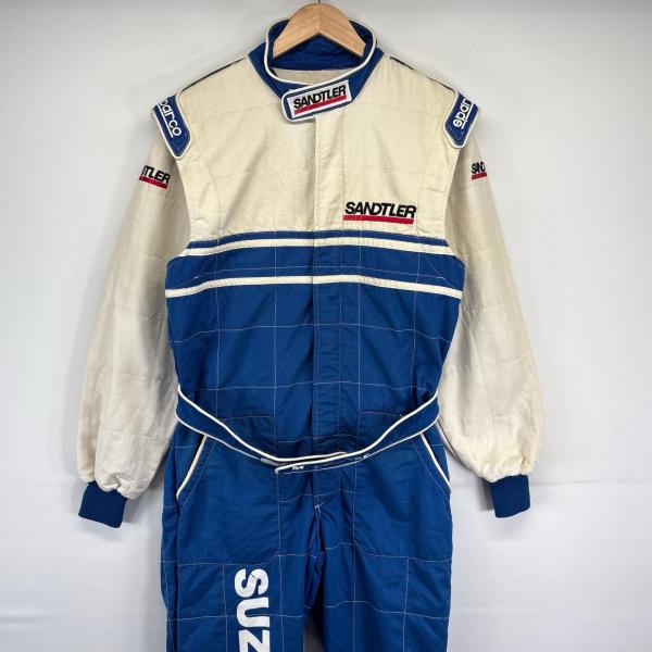 【管理番号】OYD0000846【対象】メンズ【カラー】  ブルー / ホワイト【季節・シーズン】オールシーズン【素材】 / メタアラミド100%%【実寸サイズ】総丈：約161cm肩幅：約55cm身幅：約60cmウエスト：約47cm股下：約...