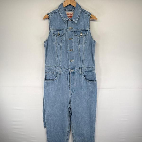 【管理番号】OYD0001138【ブランド】リーバイス / Levi's【対象】メンズ【カラー】  ブルー系【季節・シーズン】春夏【生産国】中国【素材】コットン100%【表記サイズ】L【実寸サイズ】総丈：約157cm肩幅：約37cm身幅：約...
