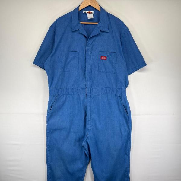 【管理番号】OYD0001147【ブランド】ディッキーズ / Dickies【対象】メンズ【カラー】  ブルー系【季節・シーズン】春夏【実寸サイズ】総丈：約172cm肩幅：約54cm身幅：約67cmウエスト：約56cm股下：約81cmワタリ...