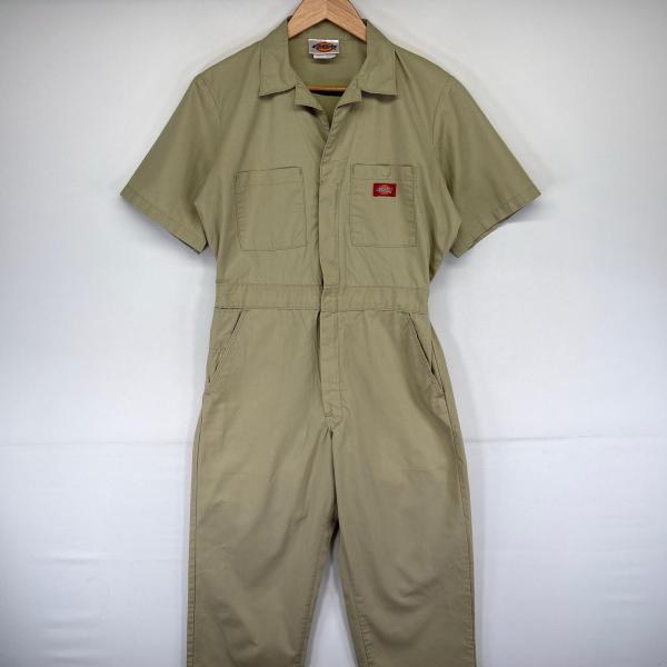 【管理番号】OYD0001150【ブランド】ディッキーズ / Dickies【対象】メンズ【カラー】  ベージュ系【季節・シーズン】春夏【生産国】ベリーズ【素材】コットン35% / ポリエステル65%【実寸サイズ】総丈：約145cm肩幅：約...