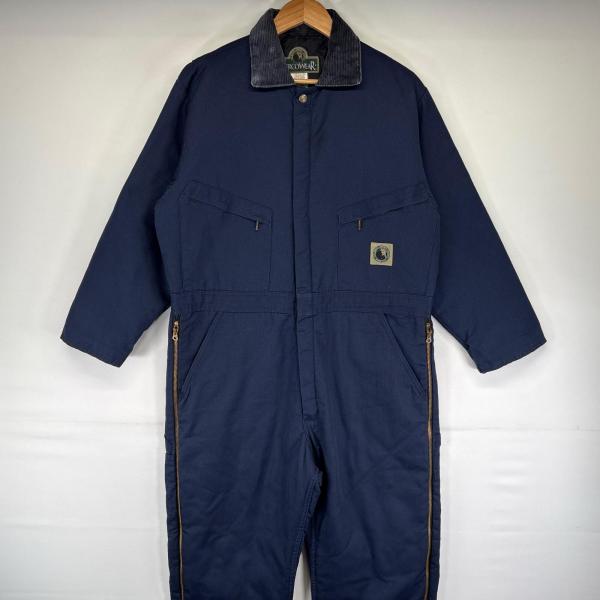 【管理番号】OYD0001166【ブランド】BERCOWEAR【対象】メンズ【カラー】  ネイビー系【季節・シーズン】オールシーズン【生産国】メキシコ【素材】コットン35% / ポリエステル65%【表記サイズ】L【実寸サイズ】総丈：約153...