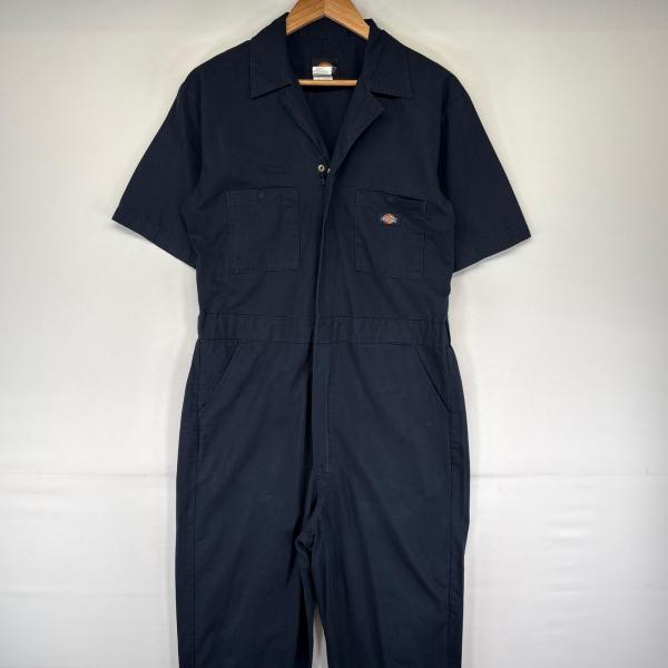【管理番号】OYD0001175【ブランド】ディッキーズ / Dickies【対象】メンズ【カラー】  ブラック系【季節・シーズン】春夏【生産国】バングラデシュ【素材】コットン35% / ポリエステル65%【表記サイズ】M【実寸サイズ】総丈...