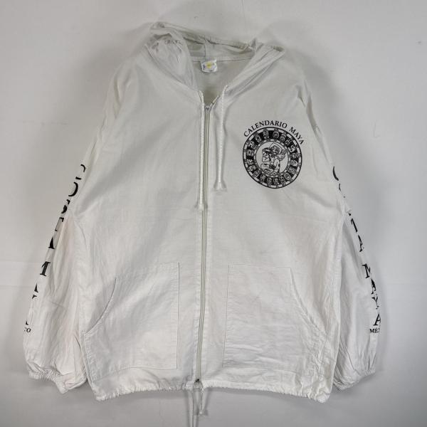 【管理番号】STA0002154【ブランド】CONFECCIONES【対象】メンズ【カラー】  ホワイト【柄】無地【季節・シーズン】オールシーズン【生産国】メキシコ【素材】コットン100%【表記サイズ】M【実寸サイズ】肩幅：約56cm着丈：...