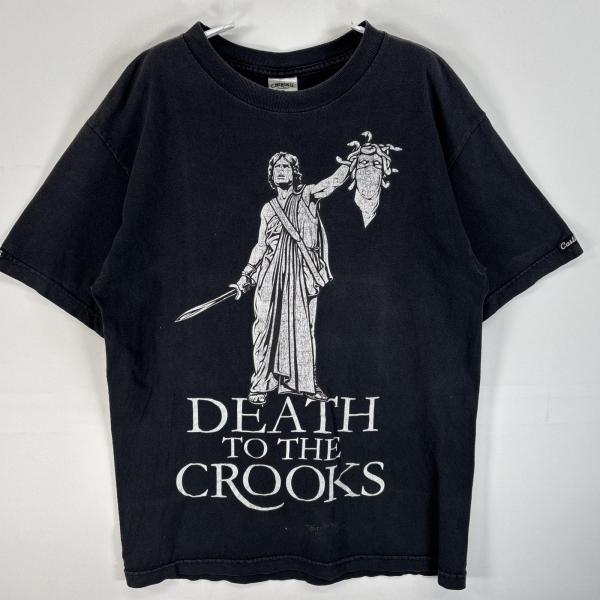 【管理番号】STA0002923【ブランド】CROOKS&amp;Castle【対象】メンズ【カラー】  ブラック【季節・シーズン】春夏【生産国】アメリカ【素材】コットン100%【表記サイズ】M【実寸サイズ】肩幅：約59cm着丈：約77cm...