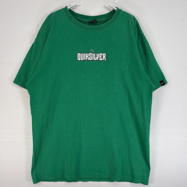 【管理番号】STA0004554【ブランド】クイックシルバー / Quiksilver【対象】メンズ【カラー】  グリーン【季節・シーズン】春夏【生産国】メキシコ【年代】2000年代【素材】コットン100%【表記サイズ】L【実寸サイズ】肩幅...