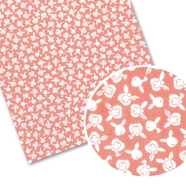 【うさぎ】ピョンピョンと跳ねることから飛躍の縁起物【小紋シリーズ】伝統的から、かわいい柄、草花、動物柄まで、種類豊富な 手ぬぐい シリーズ。普段使いにピッタリです。■サイズ：約33×90cm■素　材：綿100%（文生地）■生産国：日本（大阪...