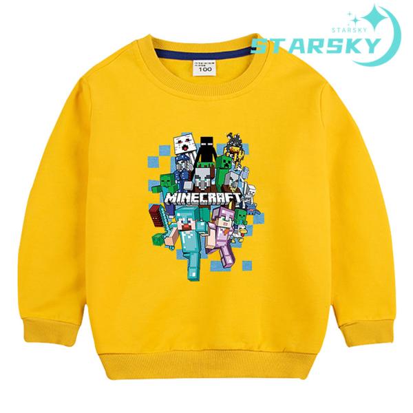 【商品状態】新品未使用品【セット内容】トレーナー【素　　　材】棉など【関連ワード】マインクラフト　トレーナー　長袖Ｔシャツ トップス　長袖　子供 キッズ 春秋　可愛い プレゼント　ギフト