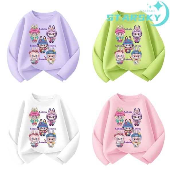 【商品状態】新品未使用品【セット内容】長袖Ｔシャツ【素　　　材】棉【関連ワード】長袖Ｔシャツ　ラブブ 長袖Ｔシャツ トップス　長袖　子供 キッズ 　Ｔシャツ　 春秋　 可愛い プレゼント　ギフト