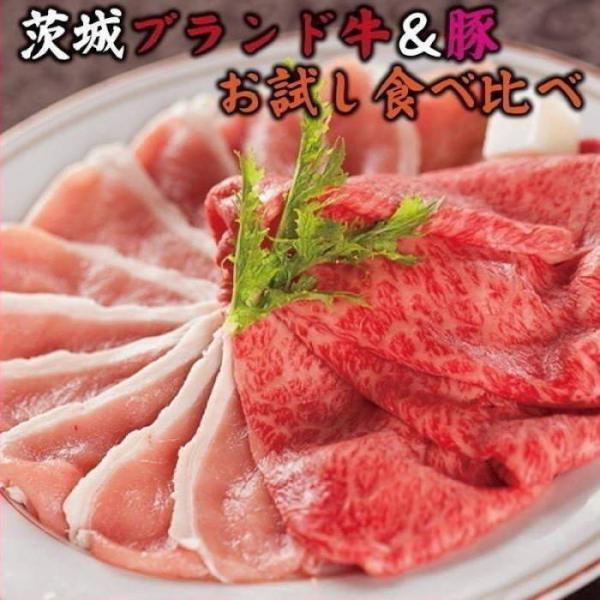 茨県産銘柄牛「常陸牛」A5ランクの霜降り肩ロースと茨城県産銘柄豚「ローズポーク」使用。お祝いやお返し（内祝い）に。出産祝いや出産内祝い・結婚祝い・結婚内祝いに熨斗無料対応。もちろん名入れも承っております。お中元、お歳暮、新年のお年賀などの季...