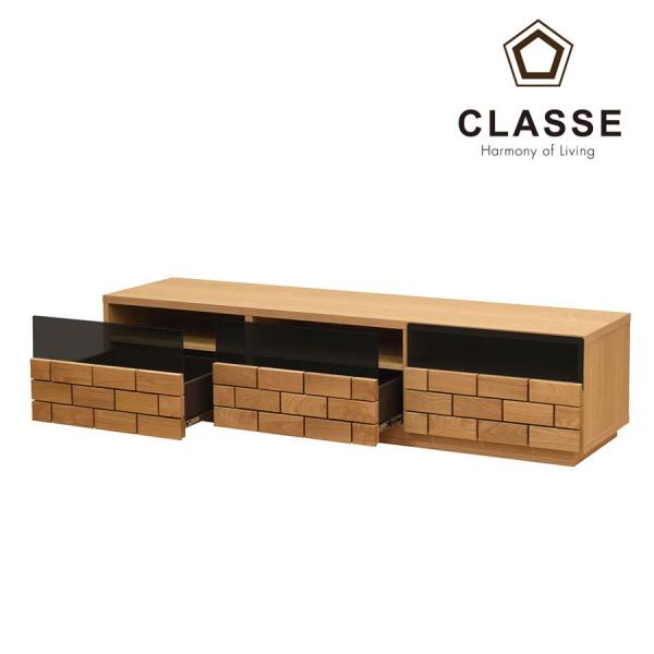 【商品名】TVスタンド【シリーズ名】Blocco（ブロッコ）【カラー】OAK：オーク／WN：ウォールナット【サイズ】幅109cm／幅163.2cm／幅186.6cm × 奥行き42.7cm × 高さ37.3cm【AV収納】110TV：51c...