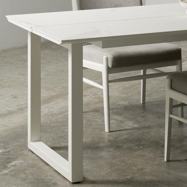 【商品名】REGLE（レグル）【タイプ】分割天板-スクエア脚【天板カラー】R：アイアングレイ／E：バサルトブラック／A：ザハストーン／T：チタングレイ／B：チタンブラック／S：チタンホワイト／L：カルカッタ【脚部カラー】QK：ブラック／QW...