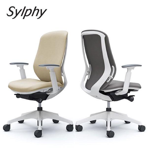 【製品名】Sylphy（シルフィー）【注文番号】C687XW／C688XW／C687ZW／C688ZW【仕様】チェアタイプ：ハイバックボディカラー：ホワイト張地：背クッション（インターロック）ハンガー：有 or 無ランバーサポート：無アーム...