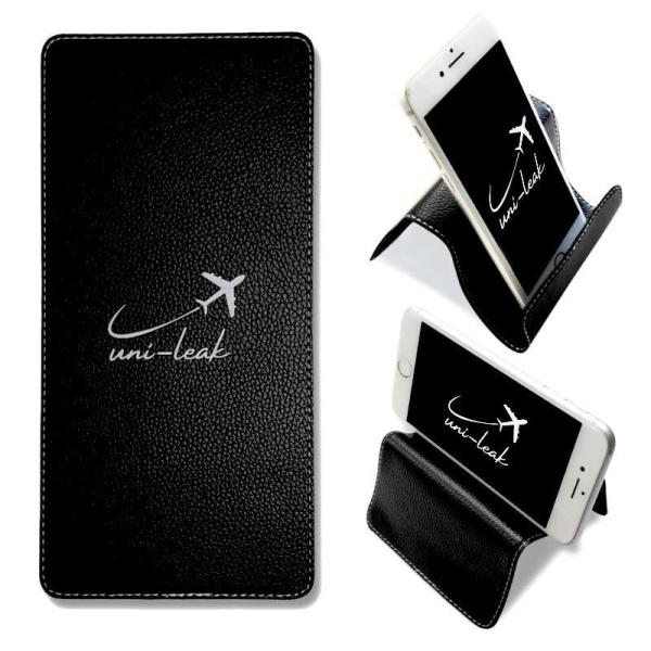 ?ホコリや毛がつきにくいPUレザー製！?飛行機、車、お家、オフィス、カフェ等どこでも使用可能！?スマホだけでなくタブレットもがっちりホールド！?バッグハンガーとしてもお使い頂けます！?どこでも持ち運べるコンパクトサイズ！約10×20cm