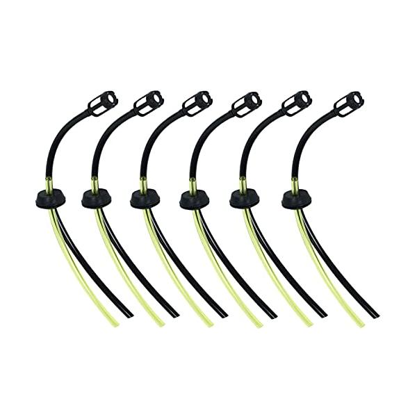 ?パッケージ内容?パッケージ内容：燃料ホースセット×6本、ライン黒：約22cm、ライン黄?商品詳細?ライン黒：約23cm、ライン黄：約14cm、ライン：直径約0.5cm、仕入れ状況により一部仕様変更になる場合があります。?こまめなメンテナン...