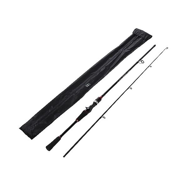 ◆長さ：約6ft 約180cm◆重量g：約110g ◆分割時：約94cm◆ロッドの硬さ：Mミディアム◆ベイト用 ◆高強度カーボン◆ベイトリール用 ◆適合ルアーウエイトg：8~35g目安値◆先径2.4mm 元径11.6mm◆対象魚：シーバス ...