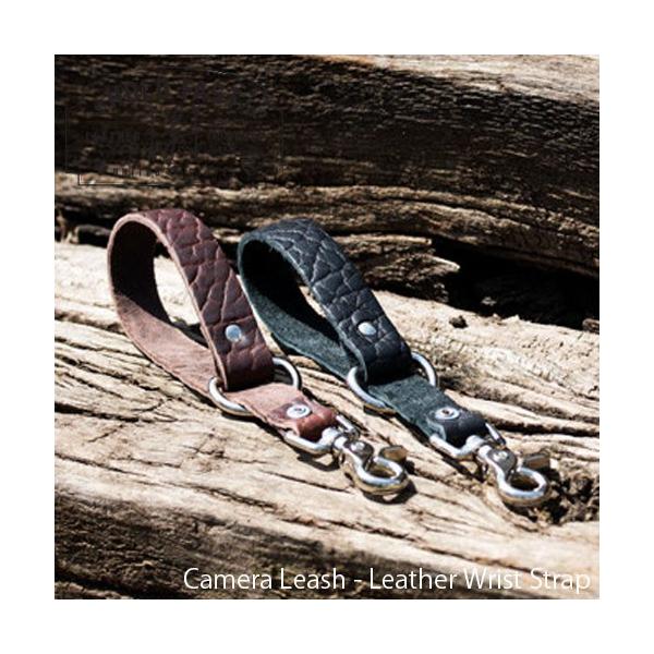 『おしゃれファッションカメラストラップ!』HOLD FAST/ホールドファストCAMERA LEASH-LEATHER WRIST STRAPレザーリストストラップ『カラー』・CL01-AB-BL-Camera Leash in Ameri...