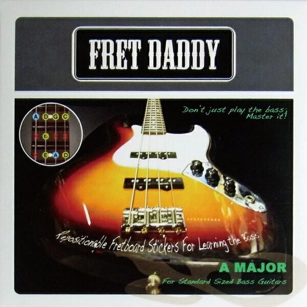 【メジャースケール（Aスケール）】"『Fret Daddyスケール教則シール 【メジャースケール（Aスケール）（ベース用）】』"【メジャースケール（Aスケール）（ベース用）】スケールの基本となるメジャースケール（Aスケール)のシールです。■...