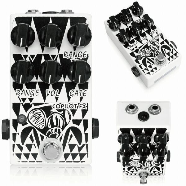 Copilot Fx Mantis IIは、“マルチウェーブオクターブダウンスクエアウェーブファズ”です。オクターブ下のベースシンセサイザーのように使うことのできるペダルで、ストレートなファズサウンドと1オクターブダウン、2オクターブダウン...