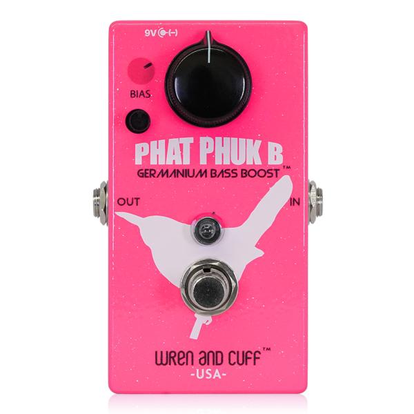 Wren and Cuff Phat Phuk B Boostは、非常に独特なベースブースターです。ベース用のブースターとしてはもちろん、ギター用のFAT Boostとしてもお使いになれます。▼ より詳しくは ページ下部の説明文をご覧ください ▼