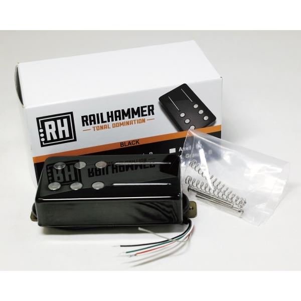 Railhammer Pickups Alnico Grandeはモダンヴィンテージトーンを作るのに欠かせません。アルニコ5マグネットによる暖かで軽くコンプレッションのかかったアタック。しかし同時に、ヴィンテージトーンよりも厚くホットで、特...
