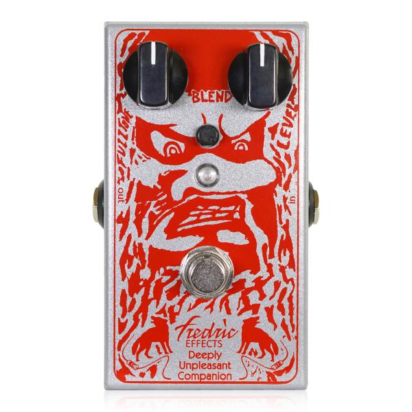 Fredric Effects Deeply Unpleasant Companionは、有名なShin-Ei FY-2をさらに改良したバージョンです。ギター用モデルの“Unpleasant Companion MKII”に対し、Deepl...