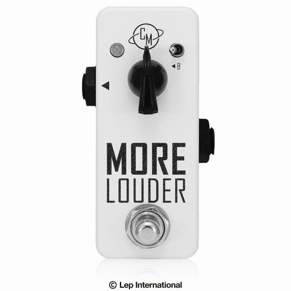 キューザックミュージック　モアラウダー"More Louder "Cusack Music More Louderは、小さなペダルの中に大きな音の入ったブースターです。0dB〜25dBを超えるクリーンブーストが可能です。More Loude...