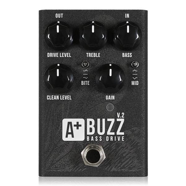 ベースの音色と歪みは密接に関係します。これはShift Lineの信念です。ベースのためだけに制作されたオーバードライブ、それがShift Line Buzz V2です。強力なトーン、優れたダイナミックレスポンス、広く設定できるスウィートス...