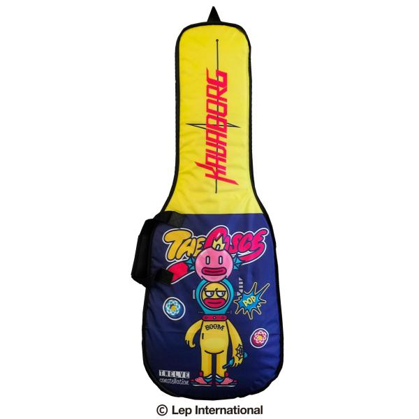 Kavaborg KCE80E Electric Guitar Gig Bagは、手頃かつ軽量にギターを持ち運ぶためのシンプルなギグバッグです。シンプルな構造ですが、厚みのある素材によってギターをしっかり守ります。個性的でポップなデザインは...