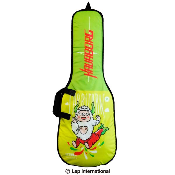 Kavaborg KCE80E Electric Guitar Gig Bagは、手頃かつ軽量にギターを持ち運ぶためのシンプルなギグバッグです。シンプルな構造ですが、厚みのある素材によってギターをしっかり守ります。個性的でポップなデザインは...