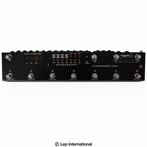 One Control Crocodile Tail Loop Wing OC10Wは、ペダルボードやギターシステムをコントロールする最高峰のプログラマブルスイッチャーです。●特徴・最大級の10エフェクトループ（7ループ+3セパレートループ...