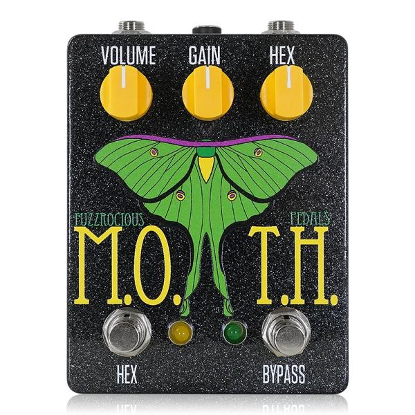 　Fuzzrocious Pedals M.O.T.H.は、Multi Overdrive Tremolo Hexの頭文字から名付けられたペダルです。オーバードライブ、ファズ、そしてトレモロ、さらに発振マシン。これらを組み合わせたようなペダ...