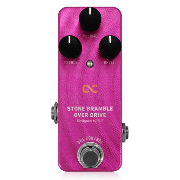 【発売日：2021年02月04日】One Control STONE BRAMBLE OVER DRIVEは、人気の定番オーバードライブ、Strawberry Red Over Driveを発展させ、ドライブサウンドの本質であるミッドレンジ...