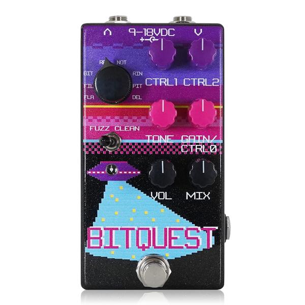 　Dr.Scientist BitQuestは、8タイプの多彩なエフェクトを収録し、各エフェクトにデジタルファズをかけることもできるコンパクトマルチエフェクトです。収録エフェクトはモジュレーションエフェクトからフィルター、そしてより癖の強い...