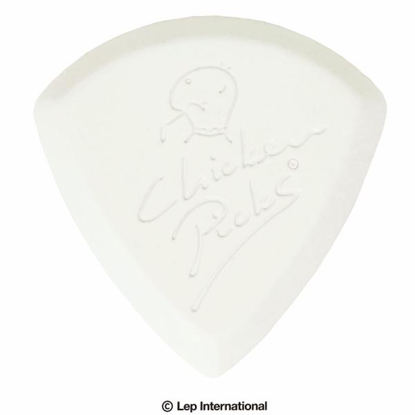 Chickenpicks Badazz IIIは、トラディショナルなジャズスタイルのタイプをご使用のプレイヤーのためのピックです。3ヶ所で弦を弾くことができます。1ヶ所は鋭く、残りの2ヶ所は少し円みを帯びた先端となっており、2種類のトーンを...