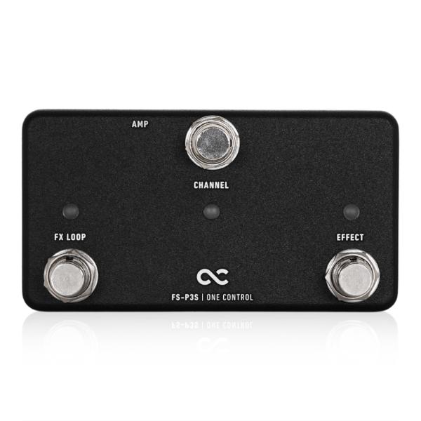 【発売日：2023年12月19日】One Control FS-P3Sは、One Control BJF-Sシリーズのアンプに直接接続できるフットスイッチです。付属の専用ケーブルを使用し、BJF-Sシリーズのフットスイッチ端子に接続して使用...