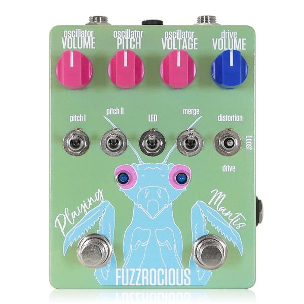 【発売日：2024年07月12日】Fuzzrocious Pedals Playing Mantisは、目立ちたがりやのプレイヤーに最適なペダルです。このペダルは特別で、他のプレイヤーと同じようには聞こえないでしょう。右側のフットスイッチは...