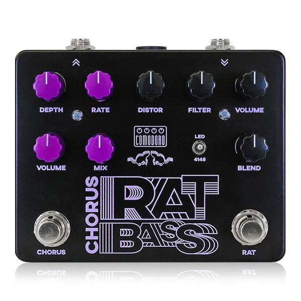 【発売日：2025年09月29日】Comodoro CHORUS RAT BASSは、Comodoroの友人であり、世界的なエッグパンクシーンを牽引するPrison AffairのJuanmaからのリクエストで生まれました。ジッターなサウン...