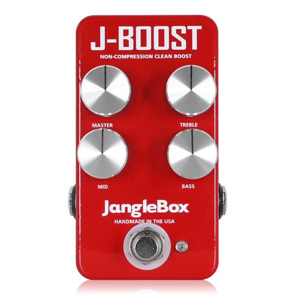 【発売日：2025年10月15日】JangleBox J-Boostは、パワーと洗練されたサウンドの両方を融合したクリーンブースターです。コンプレッサーと同時に使用することも想定した作りで、JangleBoxをはじめとする多くのコンプレッサ...