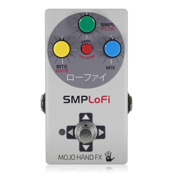 【発売日：2025年12月09日】Mojo Hand Fx SMPLoFiは、ビデオゲームのサウンドデザインのターニングポイントとなったレトロコンソール、スーパーファミコンにインスパイアされたペダルです。SMPLoFiはコンソールゲーム黎明...