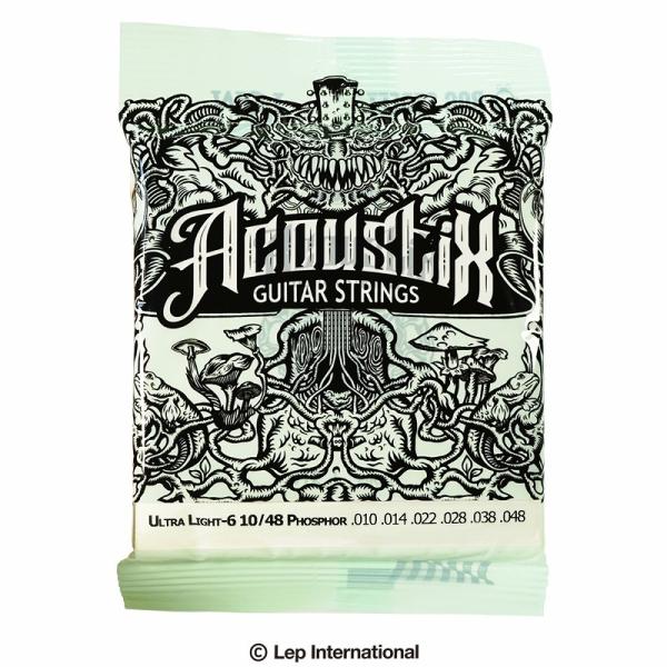Acoustic Guitar Stringsは、ACOUSTIXでコーティングされたアコースティックギター弦です。暖かくブライトでバランスの取れた音色を長くもたせることができるよう作られています。▼詳しくはページ下部説明文をご覧ください。▼