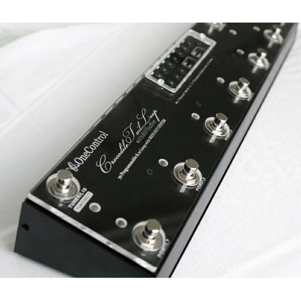 One Control Crocodile Tail Loop OC10は、ペダルボードの中枢を担うべく開発されたスイッチングシステムです。実際にペダルボードの手前中央に設置し、ボード上の様々なペダルをコントロールする司令塔の役割を果たし、...